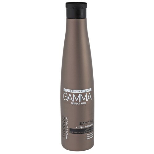 GAMMA шампунь Perfect Hair Thermo Protection с термозащитой для сухих и поврежденных волос, 350 мл