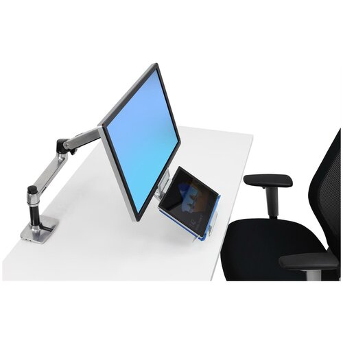 Настольный поворотно-наклонный кронштейн для монитора Ergotron 45-241-026, LX Desk Mount LCD Arm