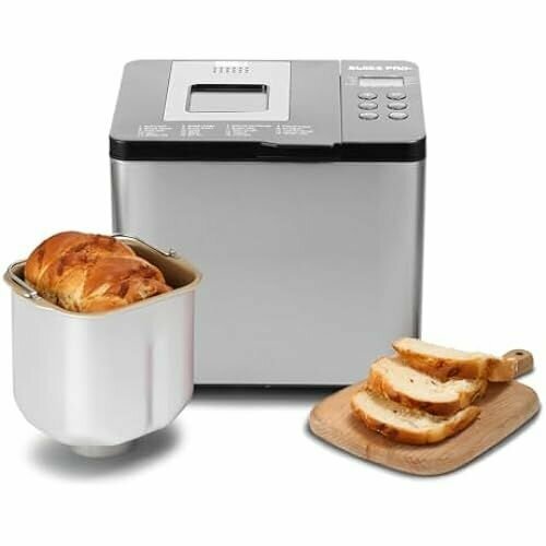 Хлебопечка Swiss Pro+ SP-BM550S 55000Вт серебристый