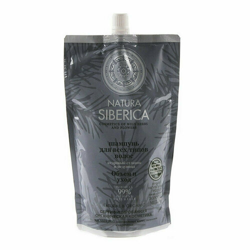 Шампунь для всех типов волос Natura Siberica Объем и уход 500 мл, 1074976