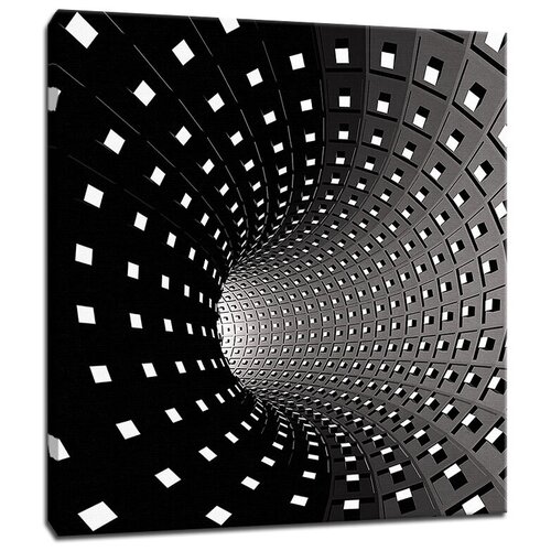 Картина Уютная стена "Пространство космоса 3D" 60х60 см