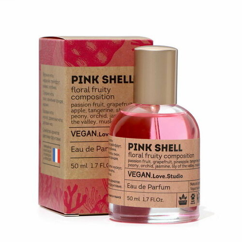 Парфюмерная вода женская Vegan Love Studio Pink Shell, 50 мл