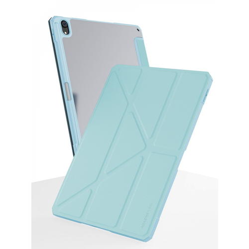 Чехол для планшета iPad Air 4 10.9" 2020 Amazingthing Titan Pro с отсеком для стилуса голубой, противоударный кейс с подставкой, книжка с защитой камеры