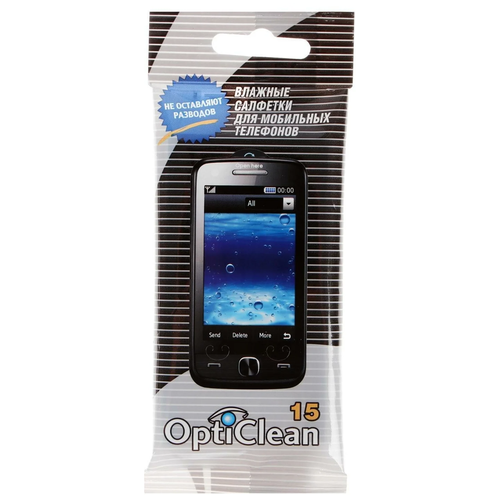 Opti Clean для мобильных телефонов набор 15 шт. 200 мм  x 150 мм, белый