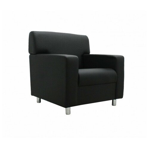 Кресло офисное Клерк 3 Размер: 84 х 80 см, черный Ecotex 3001