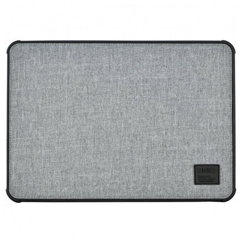 Чехол Uniq DFender Sleeve Kanvas для MacBook Pro 16" (2019), серый (DFENDER(16)-GREY)