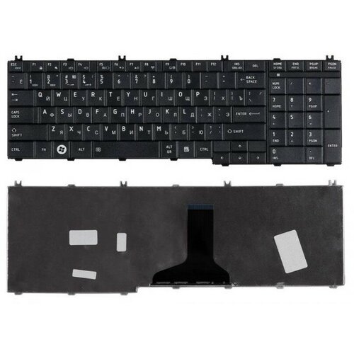 Клавиатура для ноутбука Toshiba Satellite C650 C650D C655 C660 L650 L650D L655 L670 L675 L750 L750D L755 L775 MP-09M86SU