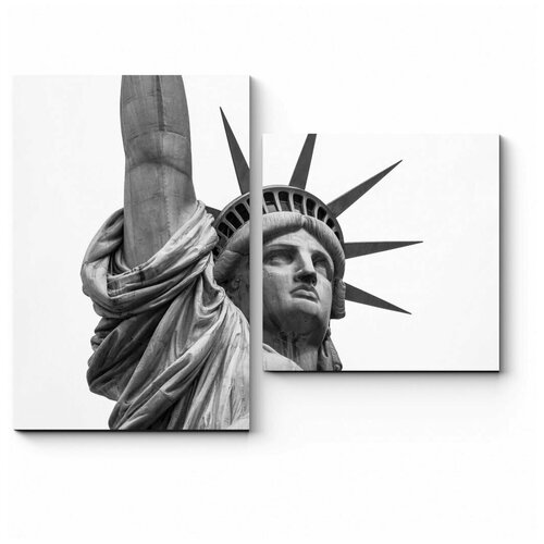 Модульная картина Величественная статуя Свободы 40x30