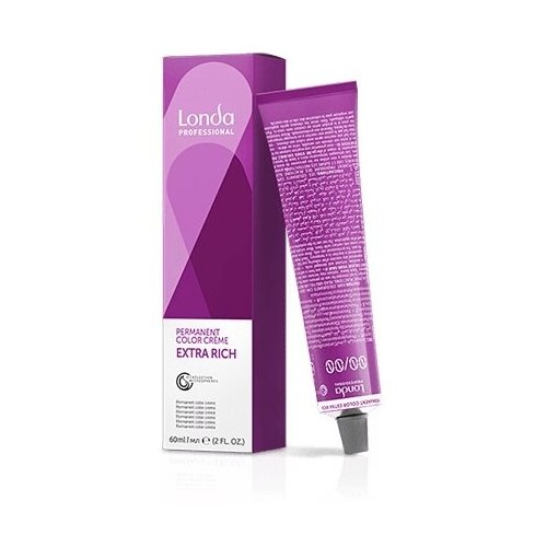 Крем-краска LONDA PROFESSIONAL Стойкая для волос, 60 мл 7/18 жареный миндаль