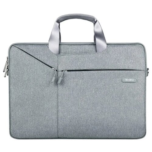 Сумка для ноутбука WiWU City Commuter bag 17.3", светло-серый