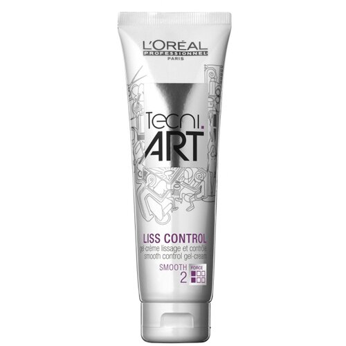 L'Oreal Professionnel Гель-крем для гладкости и контроля Tecni.Art Liss Control, слабая фиксация, 150 мл