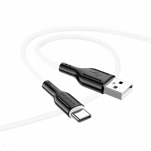 Кабель USB 3A (TYPE-C) 1м BOROFONE BX63 Белый