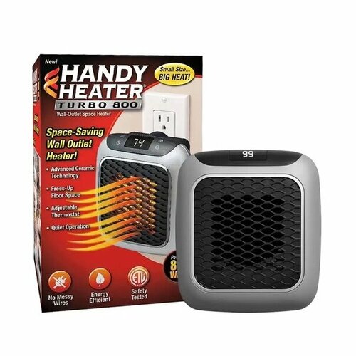 Handy Heater Turbo 800; мини обогреватель портативный в розетку