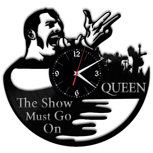 Часы из виниловой пластинки (c) VinylLab Queen