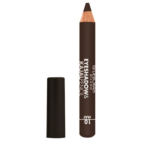 Тени-карандаш для век Deborah Milano Eyeshadow & Kajal Pencil т.10 Матовый коричневый 2 г