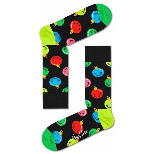 Носки Happy Socks, размер OneSize, черный