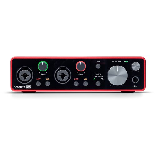 Внешняя звуковая карта Focusrite Scarlett 2i2 3rd Gen