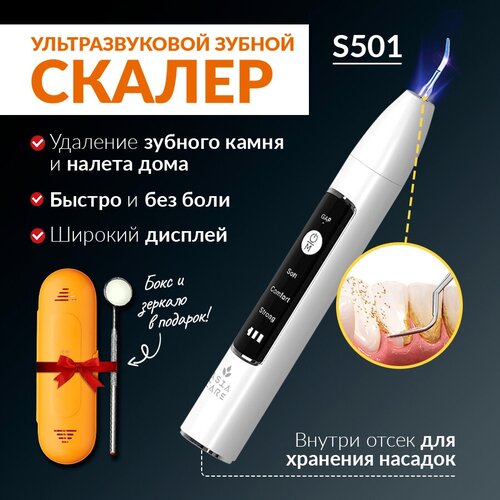 Скалер ультразвуковой AsiaCare S501 для зубов, для домашнего использования, стоматологический