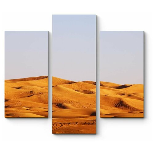 Модульная картина В пустыне все спокойно 100x90
