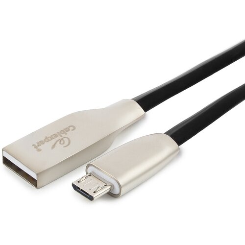 Кабель Cablexpert USB - microUSB (CC-G-mUSB01), 0.5 м, 1 шт., черный