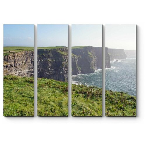 Модульная картина Чарующие скалы на побережье Ирландии 110x83