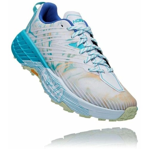 Кроссовки HOKA Speedgoat 4, полнота B, размер US7B/UK5.5/EU38 2/3/JPN24, белый