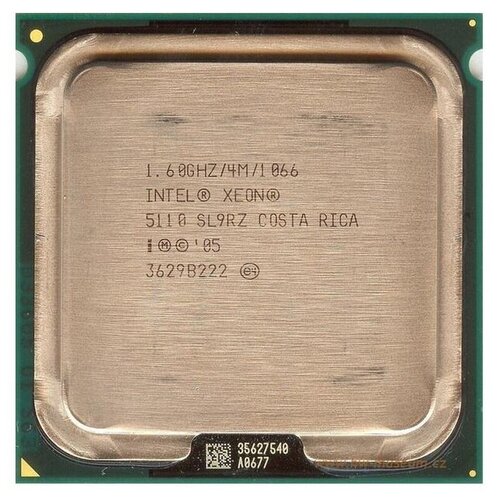 Процессор Intel Xeon 5110 Woodcrest LGA771,  2 x 1600 МГц, OEM