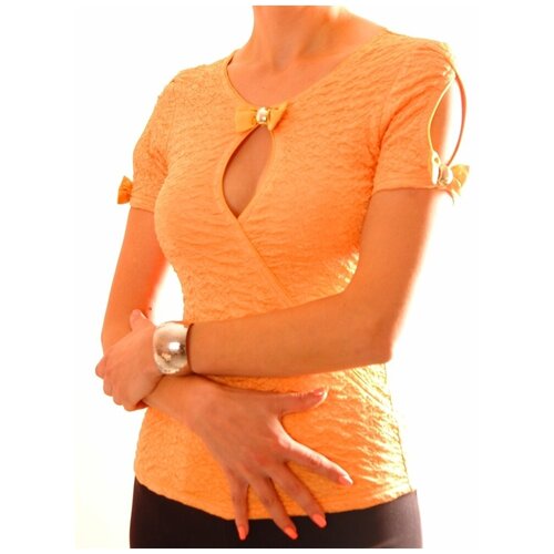Блуза  TheDistinctive, размер XL, оранжевый