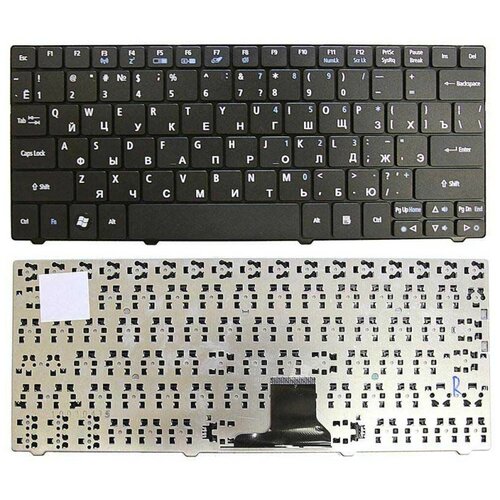 Клавиатура для ноутбука Acer Aspire One 721 Черная