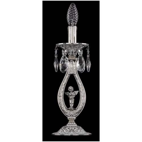 Лампа декоративная Bohemia Ivele Crystal 71400L/1-33 NW FA10S, E14, 40 Вт, разноцветный