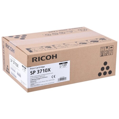 Картридж Ricoh SP 3710X, 7000 стр, черный
