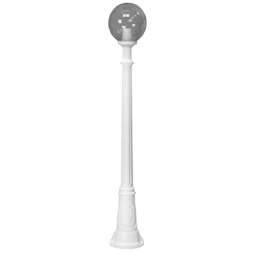 Fumagalli Уличный светильник Artu/Globe G250 G25.158.000.WZE27, E27, 60 Вт, цвет арматуры: белый, цвет плафона серый