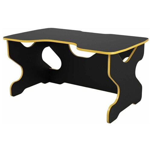 Витал игровой стол Райдер, ШхГхВ: 150х90х76 см, цвет: черный/желтый