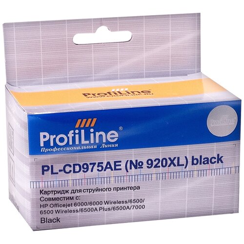 Картридж ProfiLine PL-CD975AE-Bk, 1200 стр, черный