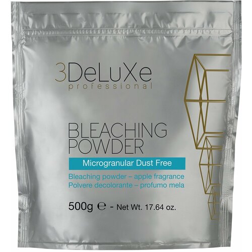 Осветляющая пудра голубая 3DELUXE BLEACHING POWDER BLUE 500г