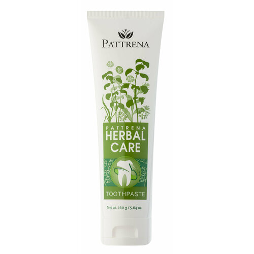 Зубная паста для ухода за зубами и деснами Pattrena Herbal Care Toothpaste