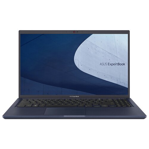 15.6" Ноутбук ASUS ExpertBook B1 B1500CEAE-BQ2615X 1920x1080, Intel Core i7 1165G7 2.8 ГГц, RAM 16 ГБ, LPDDR4, SSD 512 ГБ, Intel Iris Xe Graphics, Windows 11 Pro, 90NX0441-M00E50, star black