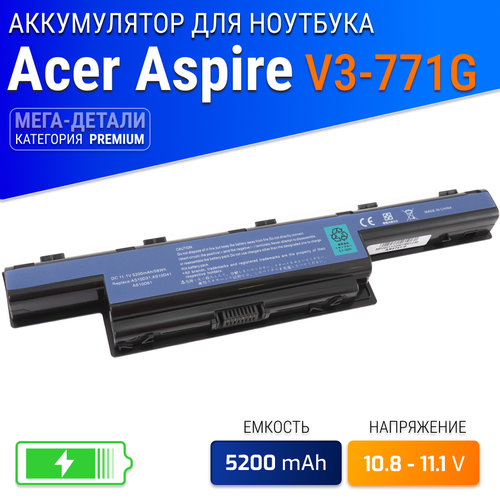 Батарея (аккумулятор) для ноутбука Acer Aspire V3-771G