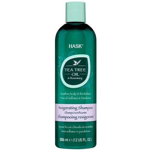 Hask шампунь Tea Tree Oil & Rosemary Invigorating, 355 мл