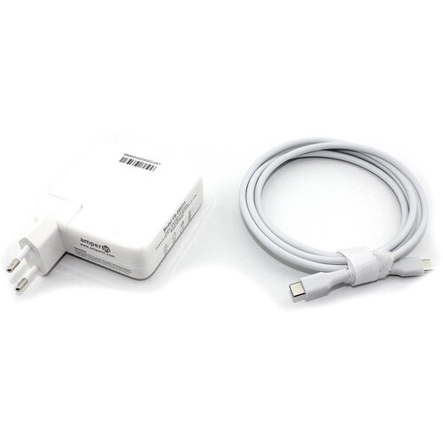 Блок питания (сетевой адаптер) Amperin AI-AP87C для ноутбуков Apple A1719 87W USB Type-C 20.2V 4.3A