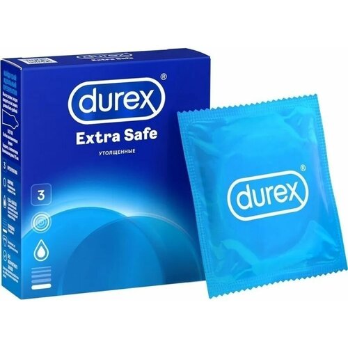Презервативы Durex Extra safe 3 шт