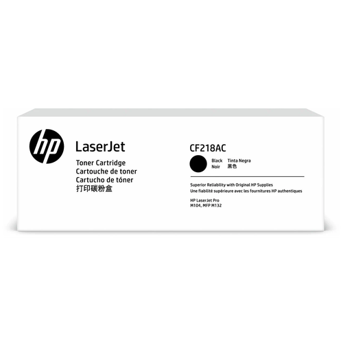 Оригинальный картридж HP CF218AC (1400 стр, черный)