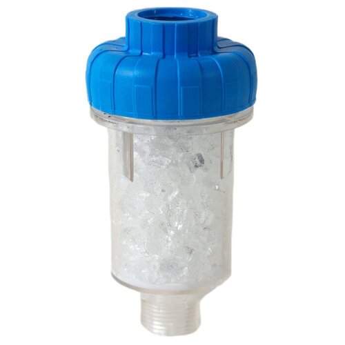 Фильтр колба пластмассовая 3/4" для стиральной машины, водонагревателей под полифосфат HS-18