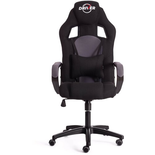 Компьютерное кресло TetChair Driver 22 игровое, обивка: текстиль, цвет: черный/серый