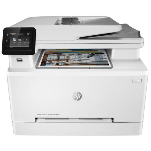 МФУ лазерное HP Color LaserJet Pro M282nw, цветн., A4, белый