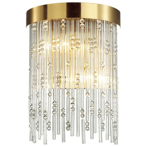 Настенный светильник Odeon Light Refano 4848/2W, E14, 80 Вт, кол-во ламп: 2 шт., золотой