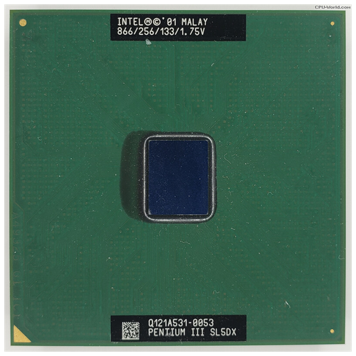Процессор Intel Pentium III 866 MHz 1 x 866 МГц, OEM
