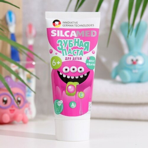 Silca Детская зубная паста SILCAMED со вкусом жвачки