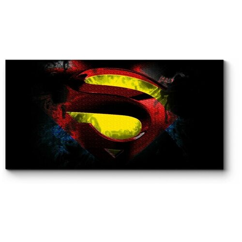 Модульная картина Логотип Супермена120x60