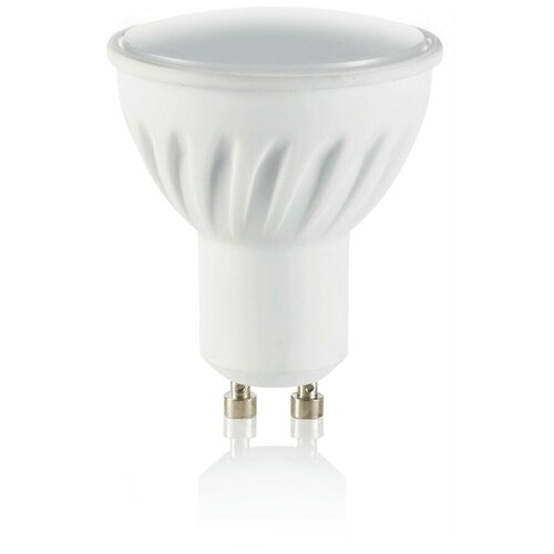 Лампа светодиодная Ideal Lux Lampadina GU10 Рефлекторная D50мм 7Вт 630Лм 4000К CRI80 GU10 230В Белый Не дим 117652